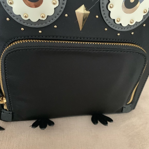 kate spade | Bags | Nwt Kate Spade Owl Tomi Mini Backpack Black | Poshmark